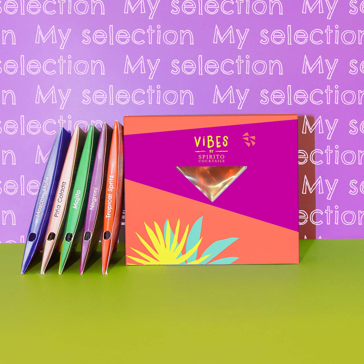 CREA LA TUA VIBES BOX - 5 COCKTAIL A SCELTA – SPIRITO COCKTAILS